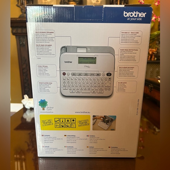 Brother | Other | Nwt Brother D40 Professional Labelling Machine | Poshmark